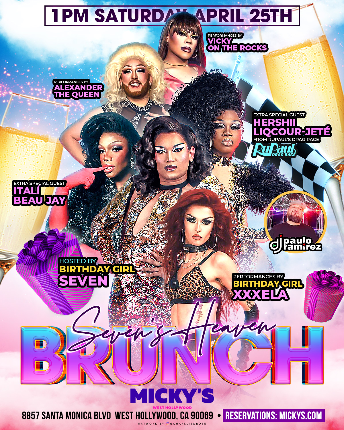 Seven's Heaven Brunch with the Divas - 04/25/2026 - Micky's West Hollywood